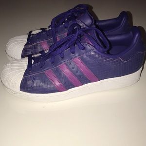 adidas | Shoes | Adidas Purple Allstars Womens 7 Mens 6 | Poshmark